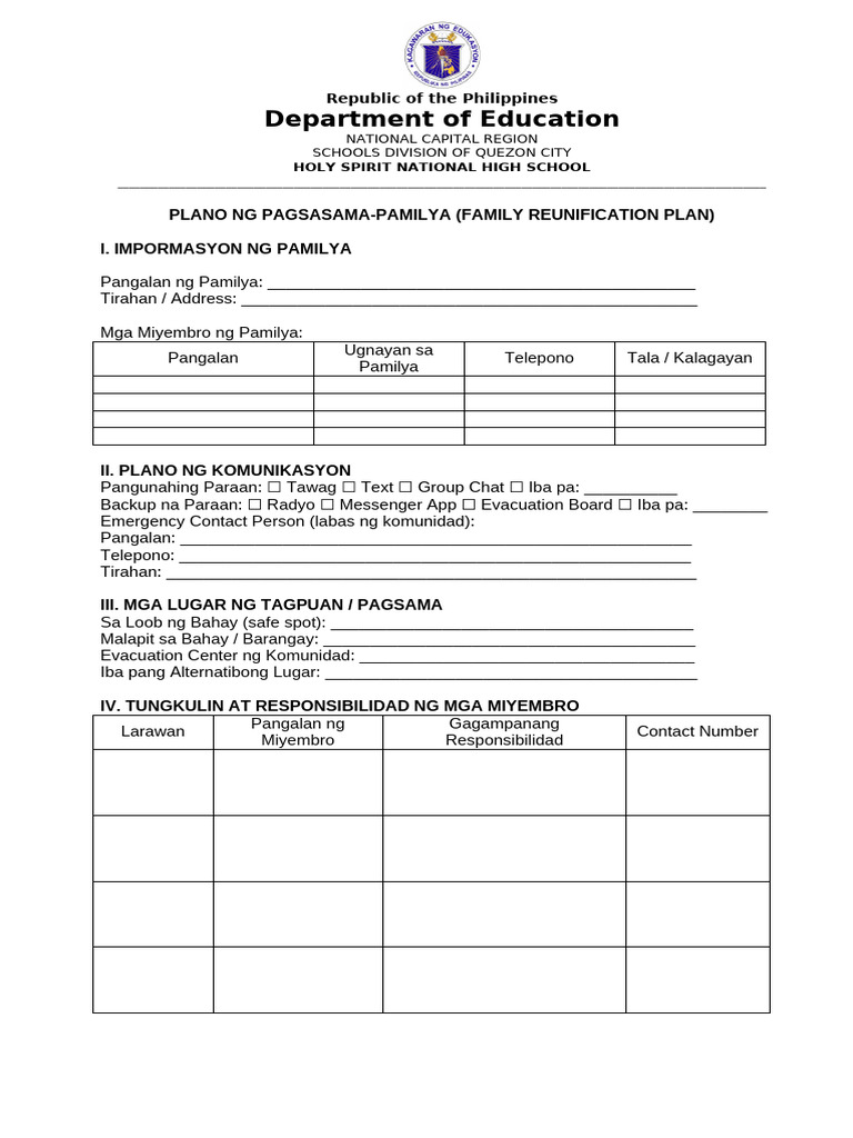Family Reunification | PDF