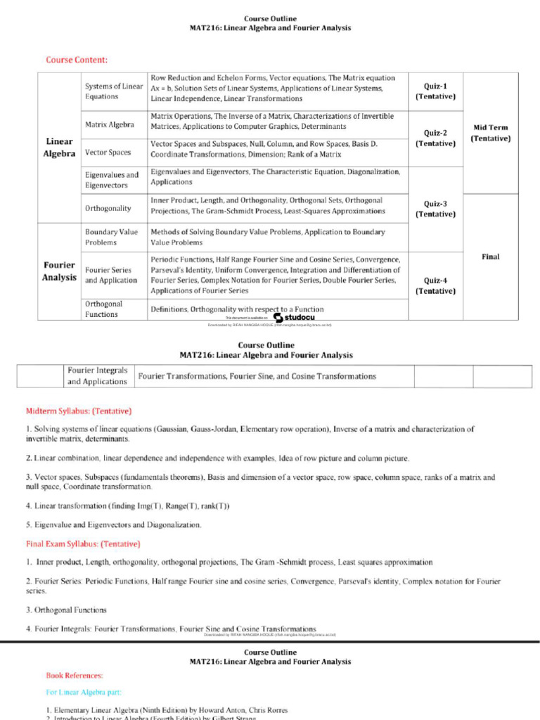 Mat 216 | PDF
