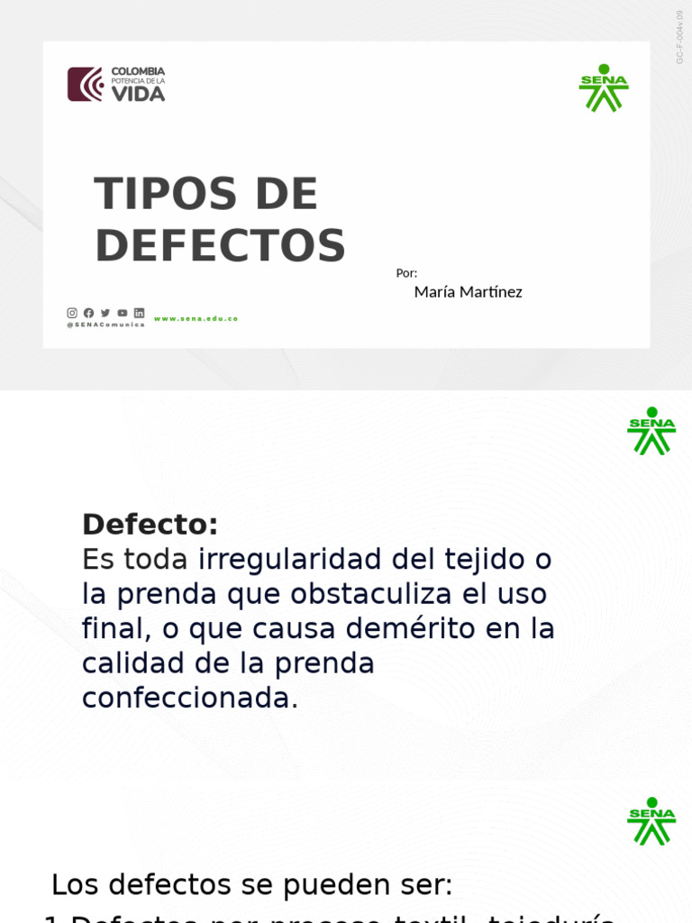 Tipos de Defectos (1) | PDF