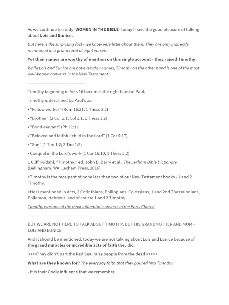 As We Continue To Study | PDF | Jesus | Paul The Apostle