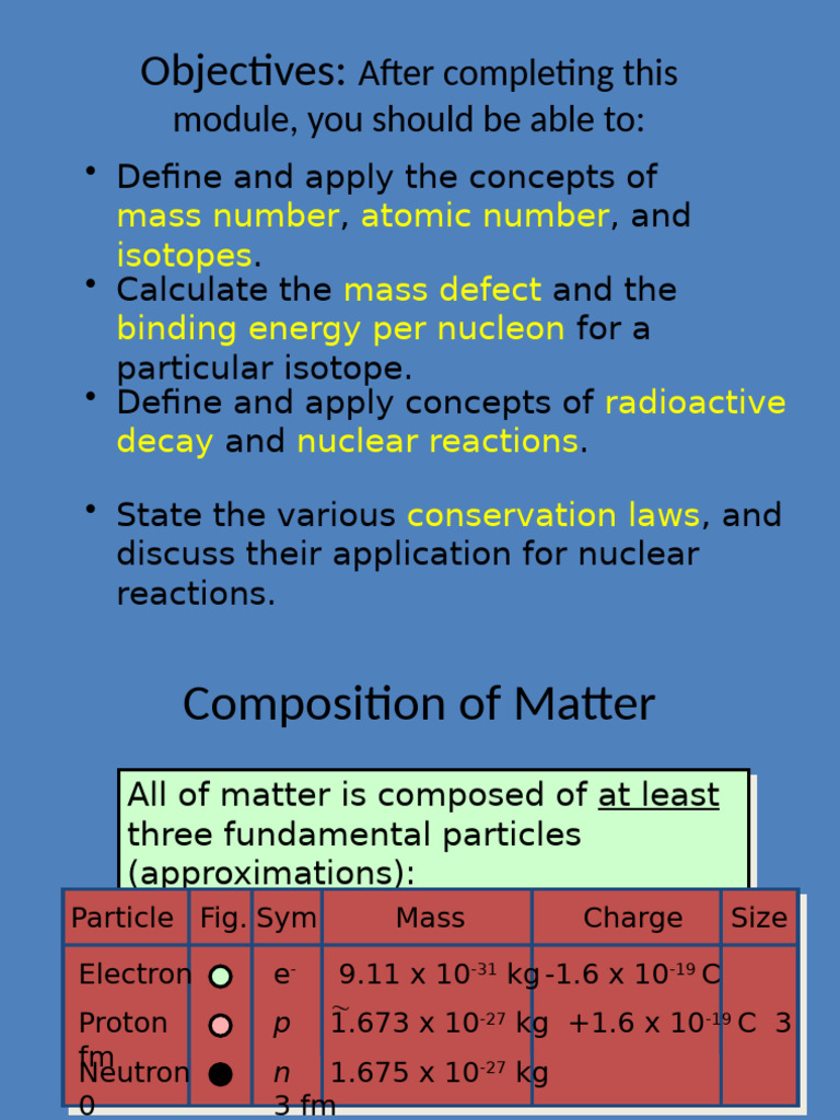 Nuclear Structure and Reactions Explained | PDF | Atoms | Atomic Nucleus