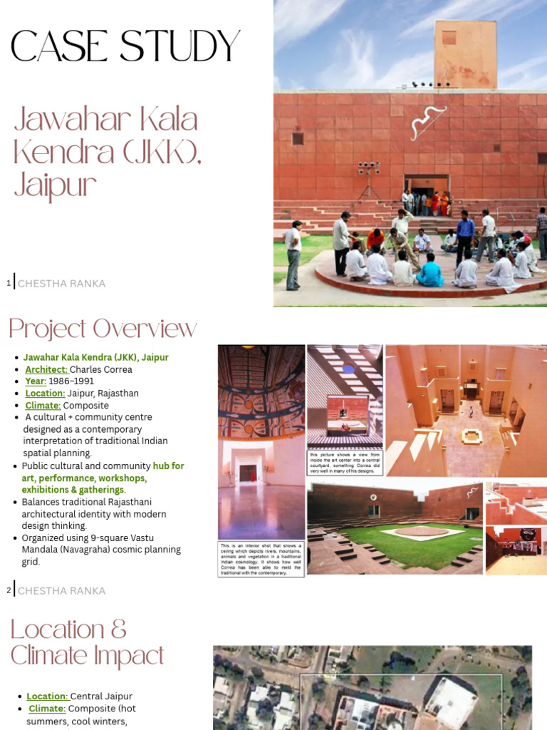 JKK Community Centre (Case Study) | PDF | Architectural Design ...