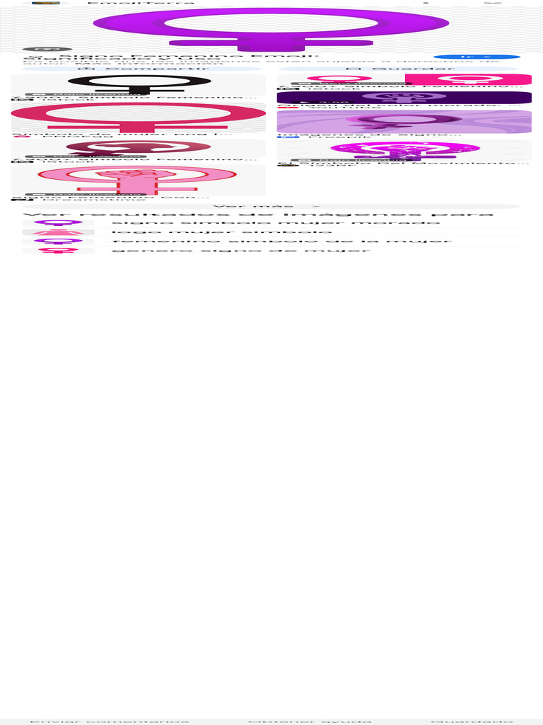 Signo Femenino Morado - Buscar Con | PDF