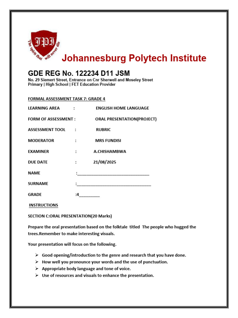 Oral Presentation Project | PDF | Communication | Human Communication