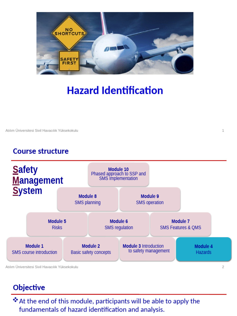 Hazard Identification in Aviation Safety | PDF | Hazards | Risk