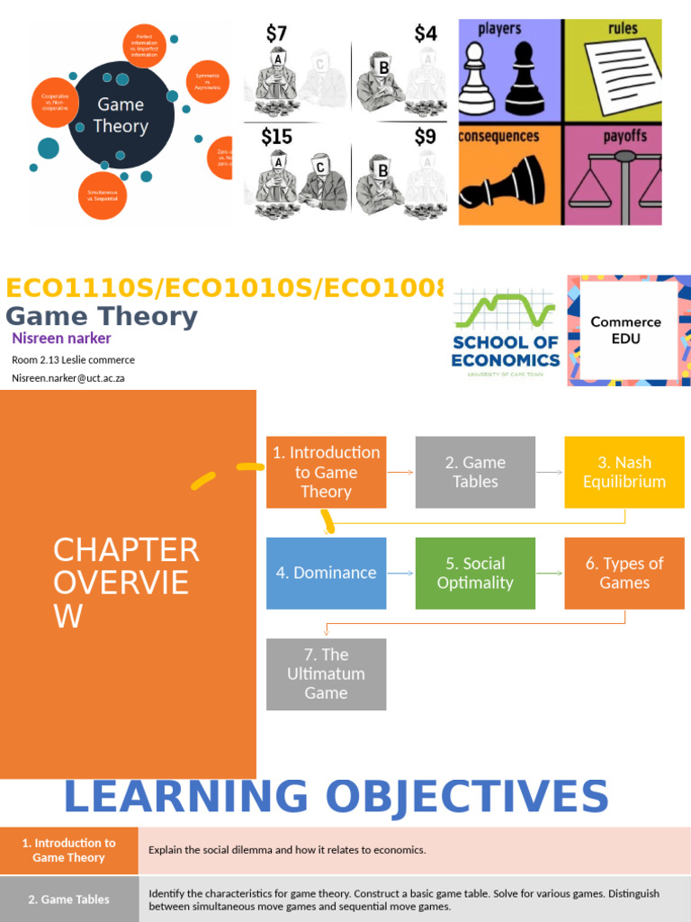Game Theory Concepts and Applications | PDF | Game Theory | Economics ...