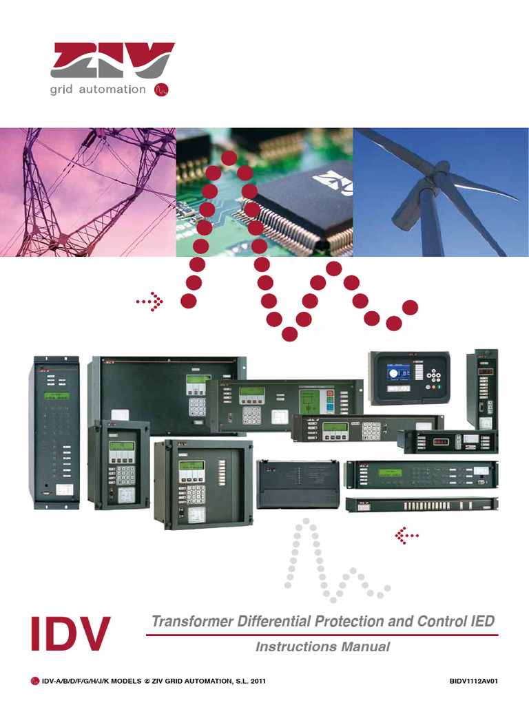 Tranformer Differential Protection IDV | PDF | License | Power Supply