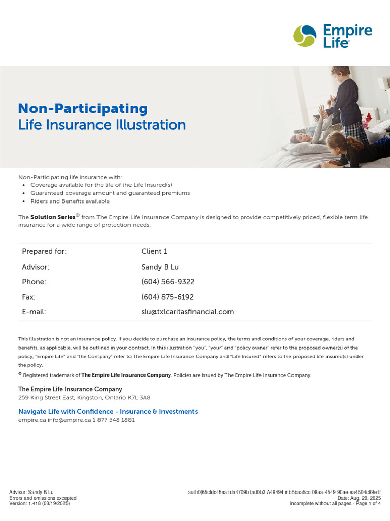 Emp T10 | PDF | Insurance | Life Insurance