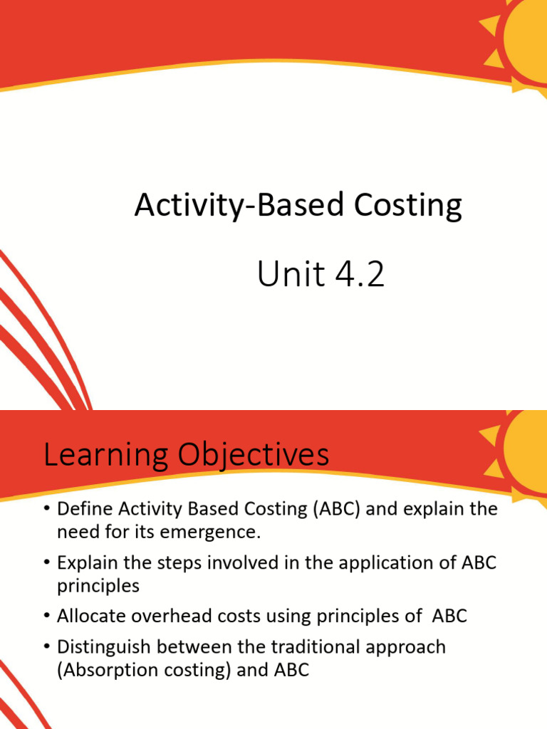 Activity-Based Costing Explained | PDF | Economies | Business