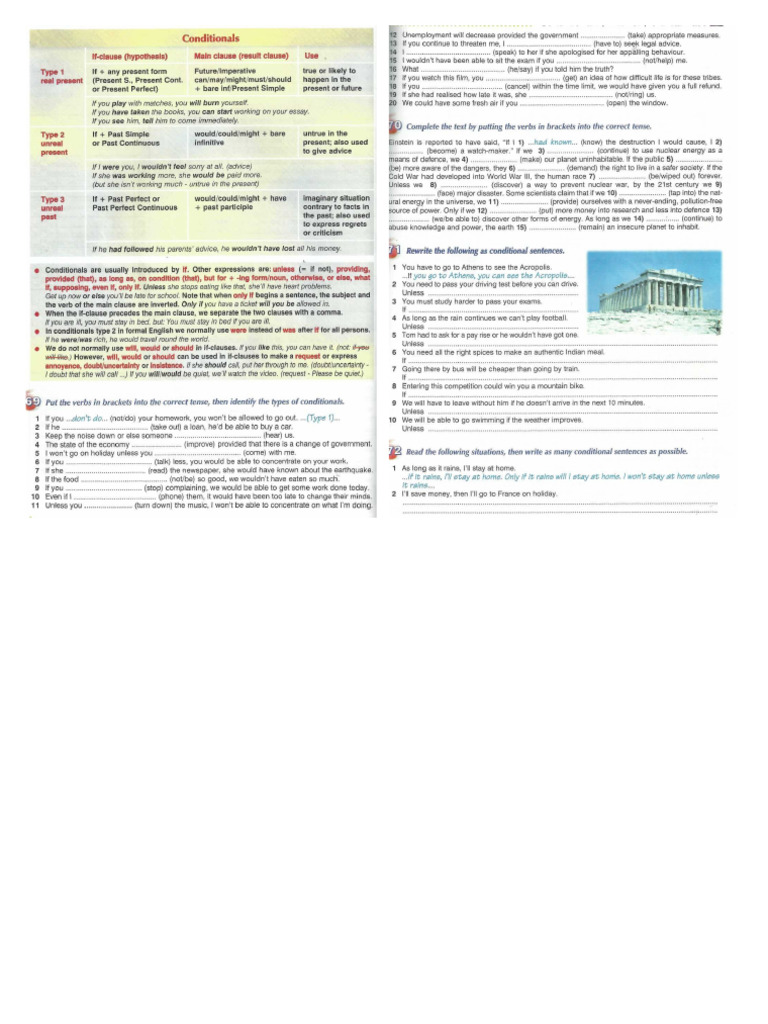 Conditionals Pdf