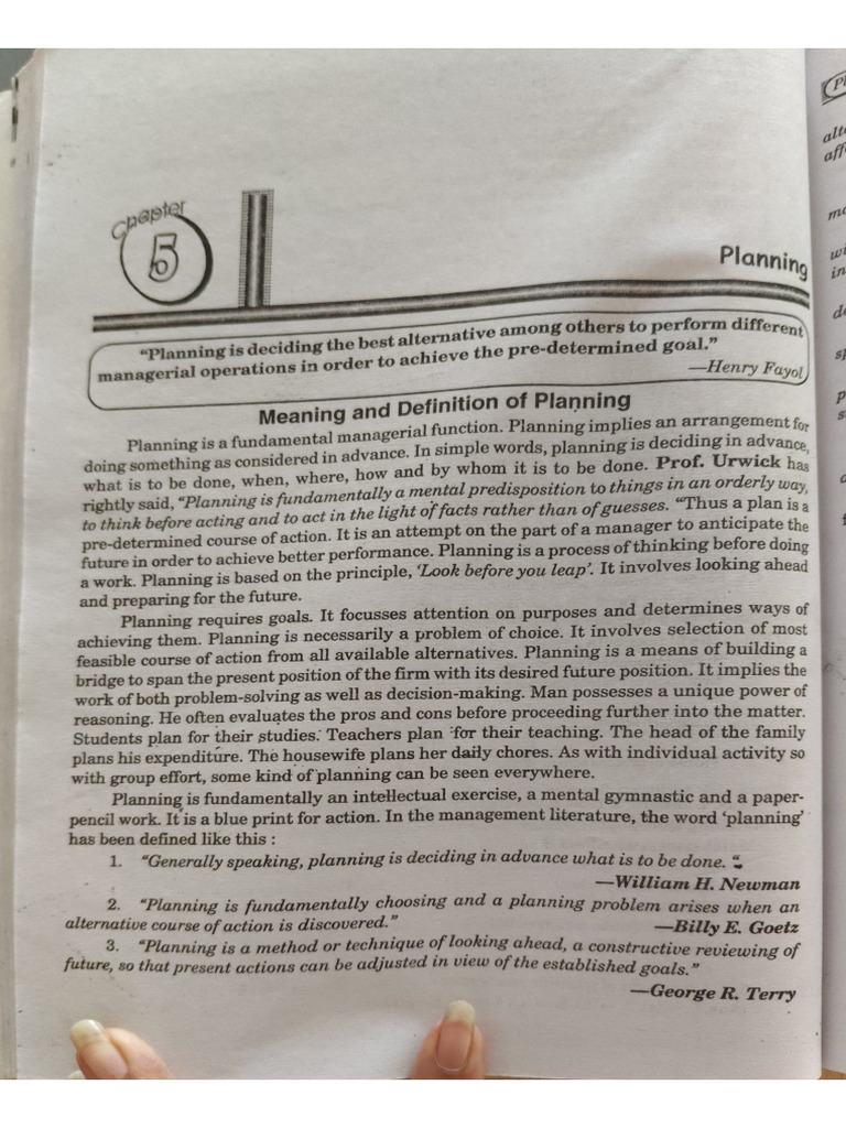 Planning | PDF