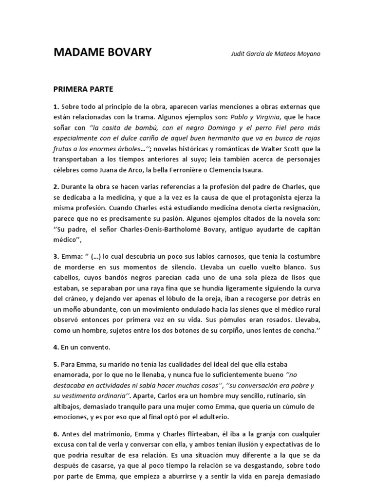 Madame Bovary | PDF | Madame Bovary