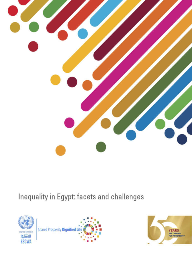 Inequality Egypt Faces Challenges English | PDF | Economic Inequality ...