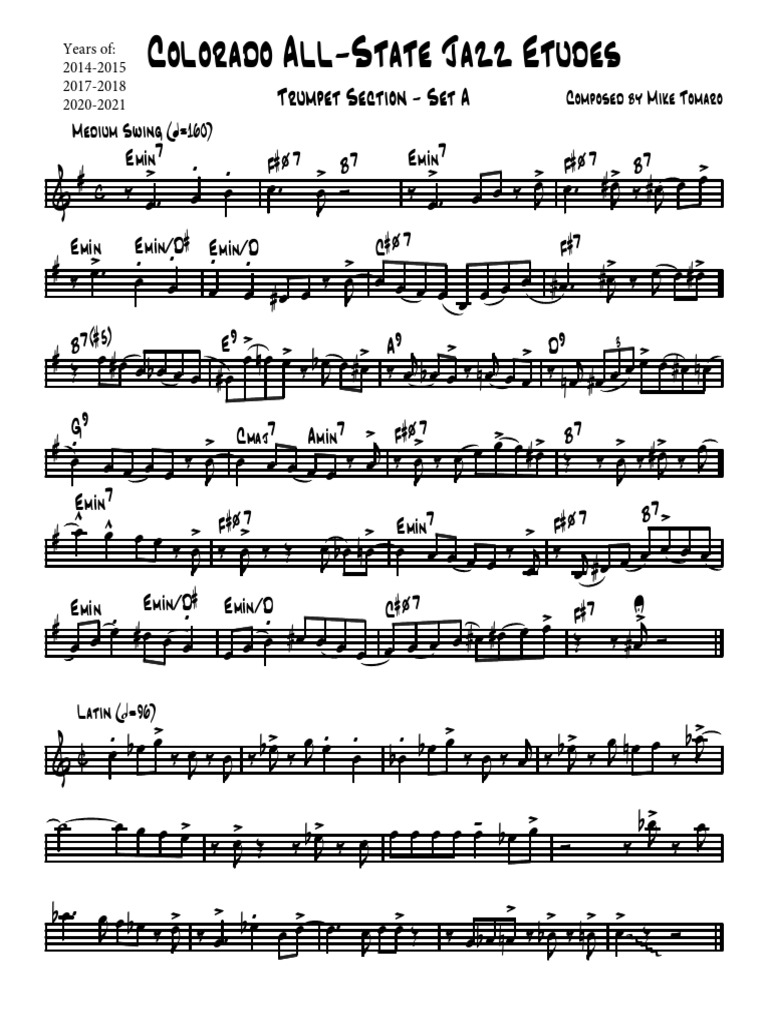 Trumpet Section Set A | PDF