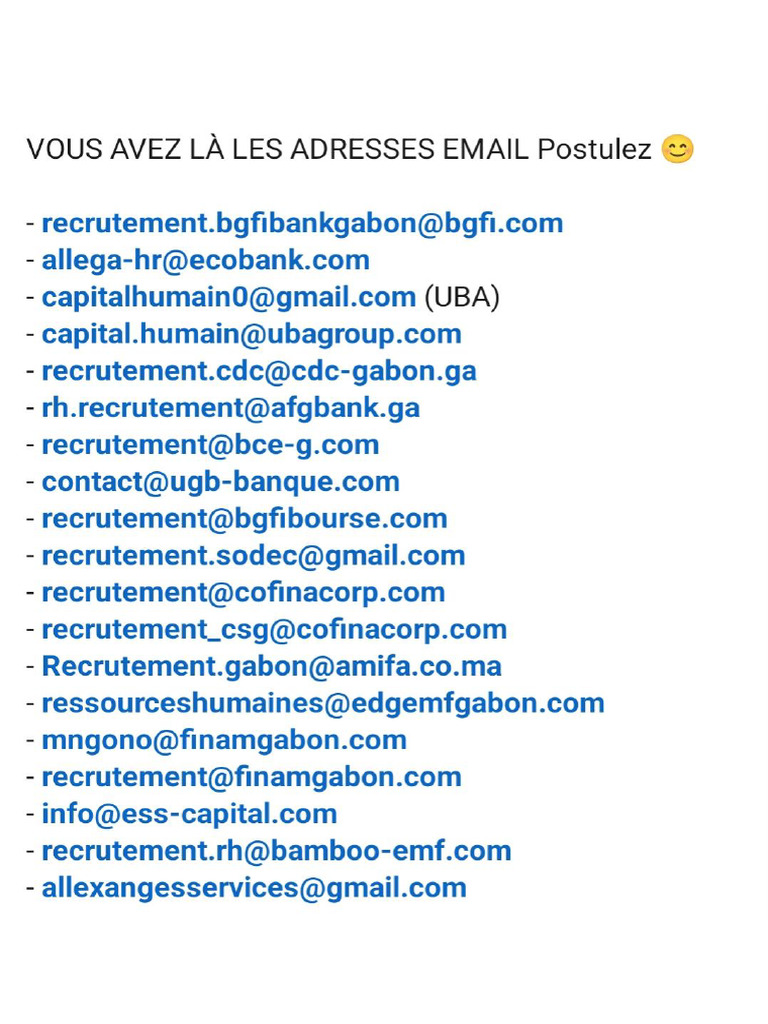 CONTACTS RTNR Bonne Chance | PDF