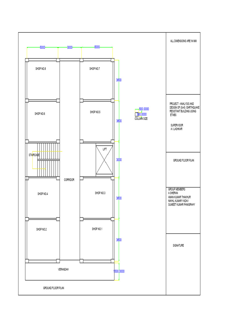 Project Preliminary Ground Floor Plan | PDF