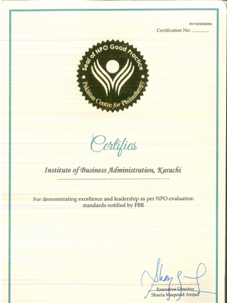 PCP Certificate March 2027 | PDF