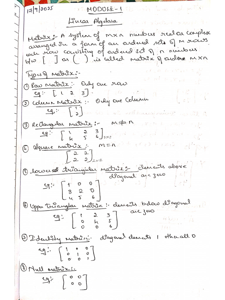 Maths M 1 | PDF