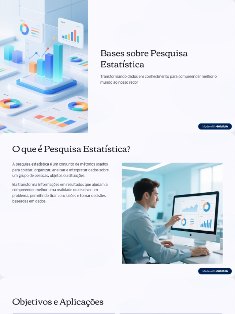 Fundamentos da Pesquisa Estatística | PDF | Estatísticas | Dados