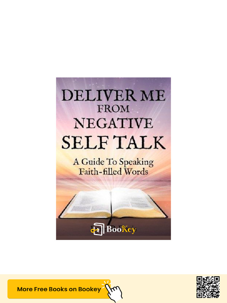 Deliver Me From Negative Self Talk PDF | PDF | Thought | Anxiety