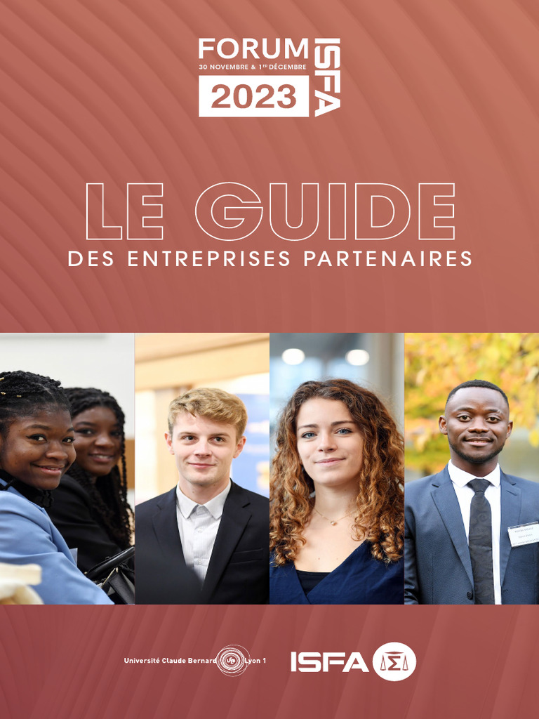 Forum ISFA 2023 : Rencontrez l'avenir | PDF | Actuaire | Business
