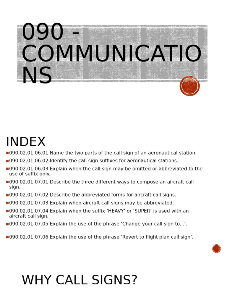 Understanding Aircraft Call Signs and Usage | PDF | Vortices | Aviation