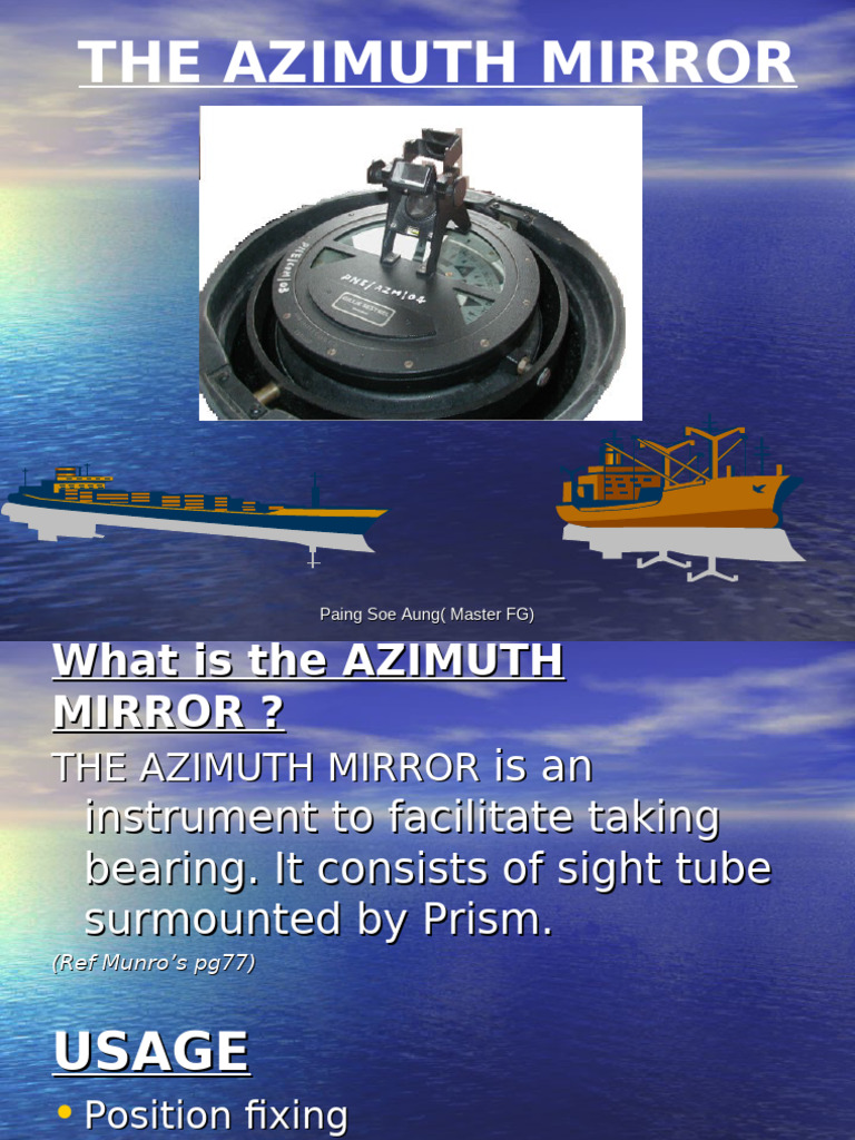 Azimuth Mirror | PDF