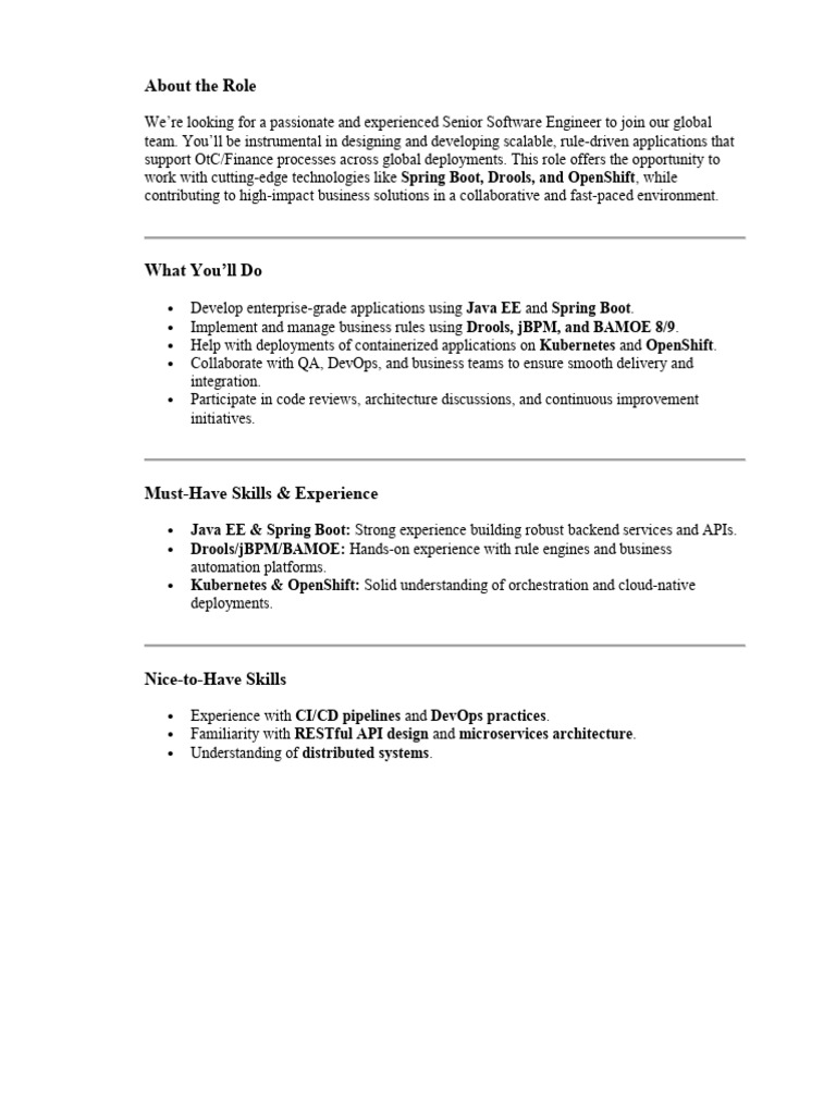 Java Developer | PDF