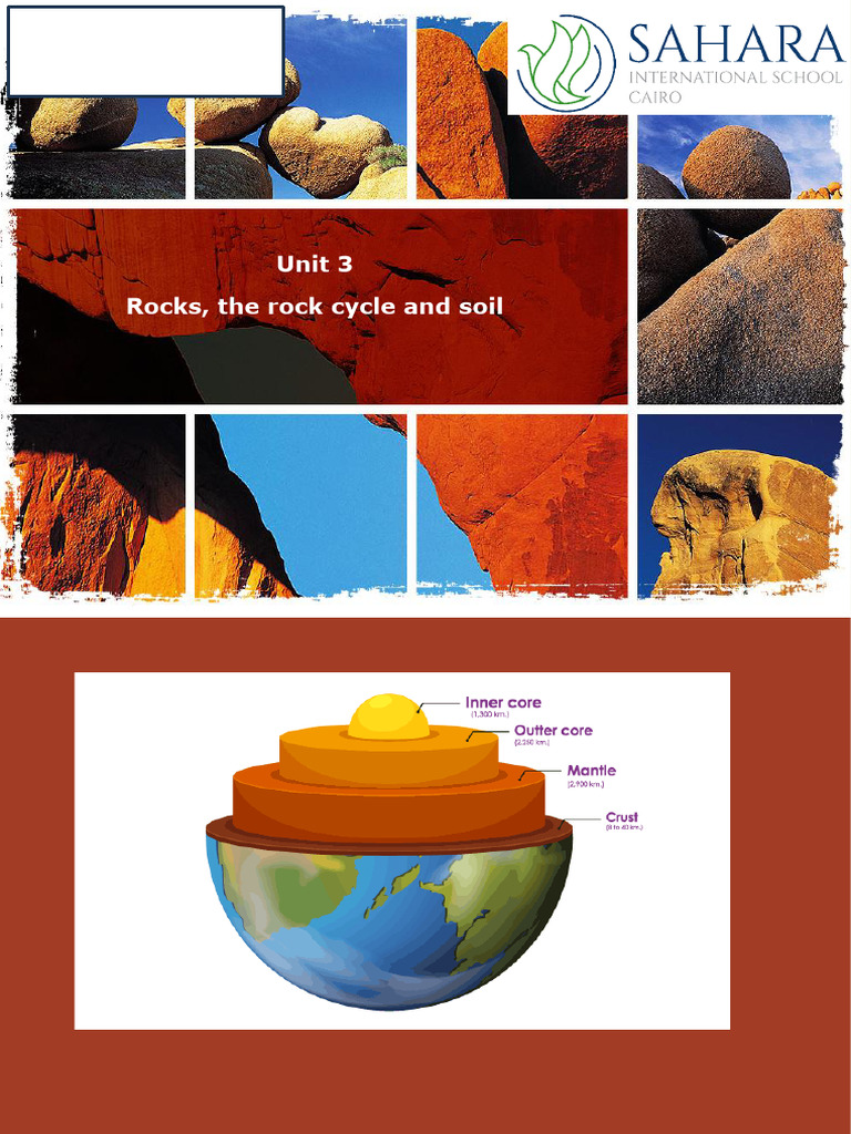 Y6 Unit 3- Lesson 4 (Notes)a9866 | PDF | Soil | Rock (Geology)