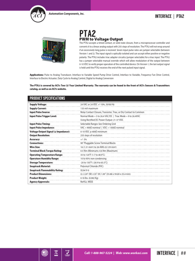 Pta 2 | PDF | Alternating Current | Electrical Equipment