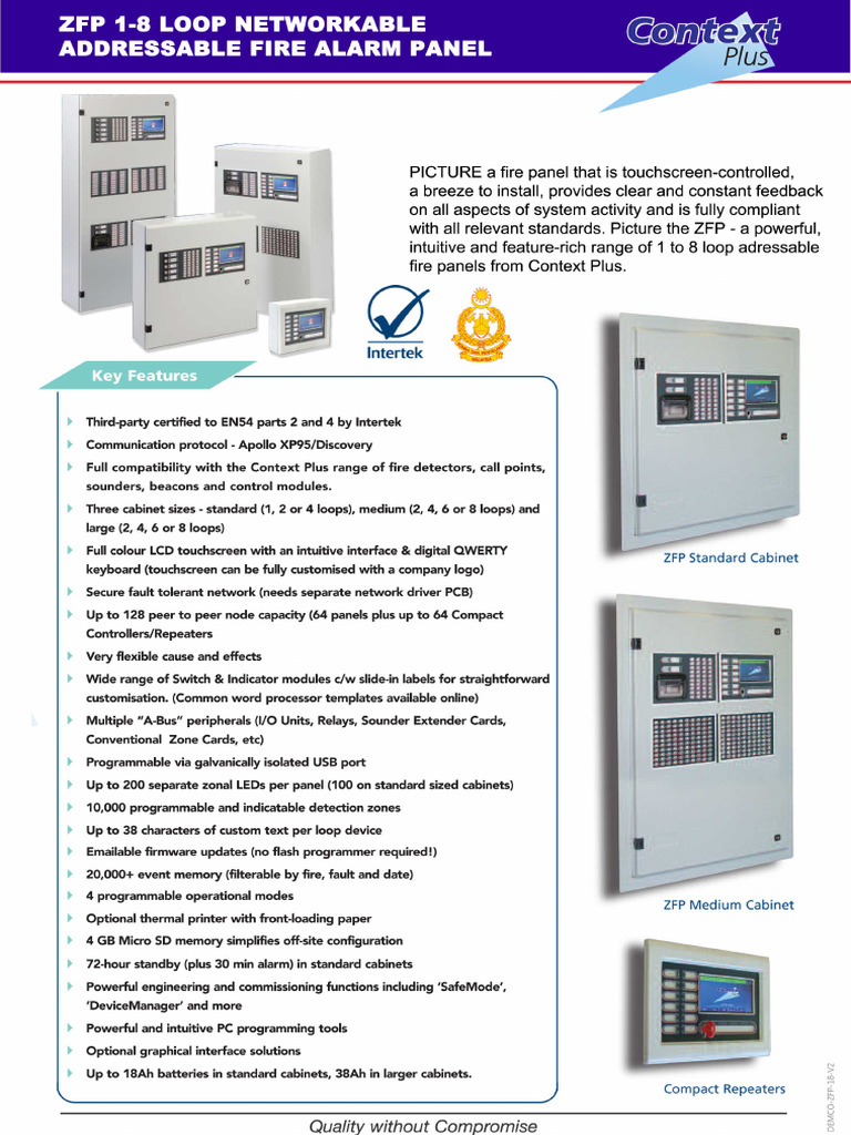 ZFP Addressable System v2 | PDF
