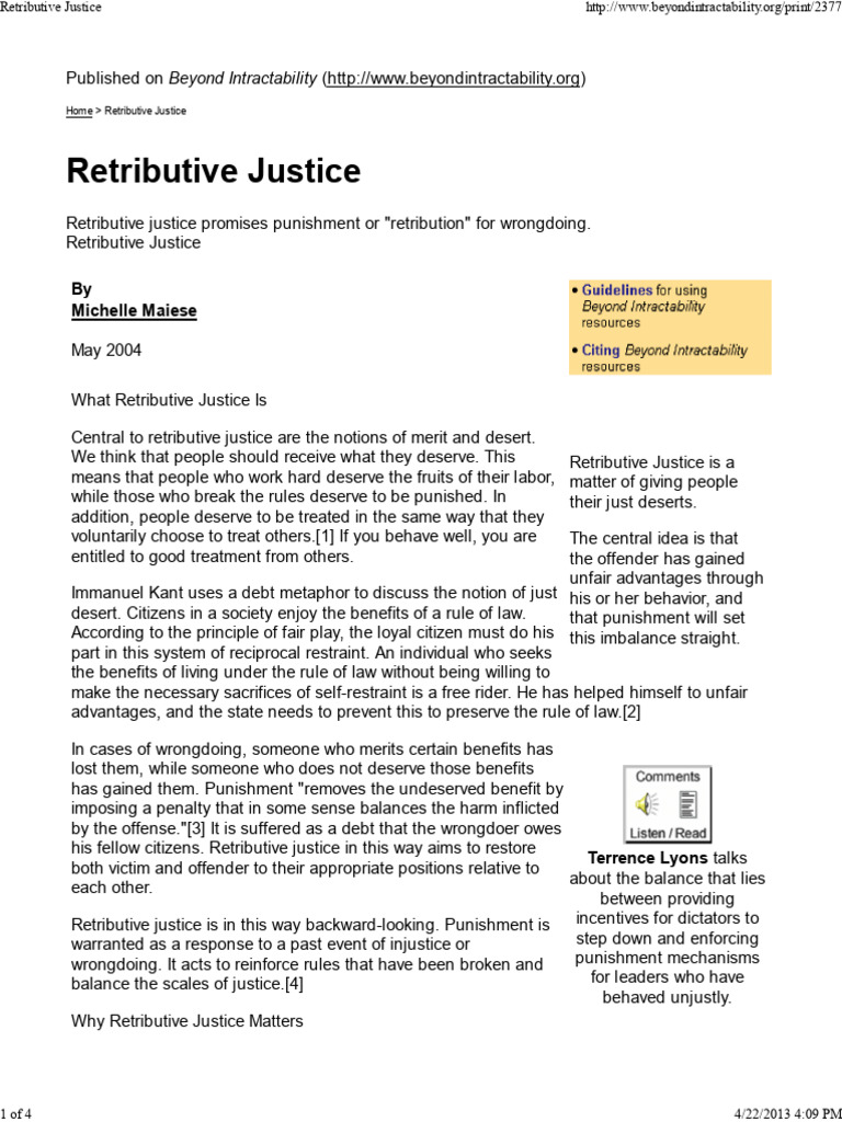 Distinguishing Justice Systems | PDF | Justice | Crime & Violence