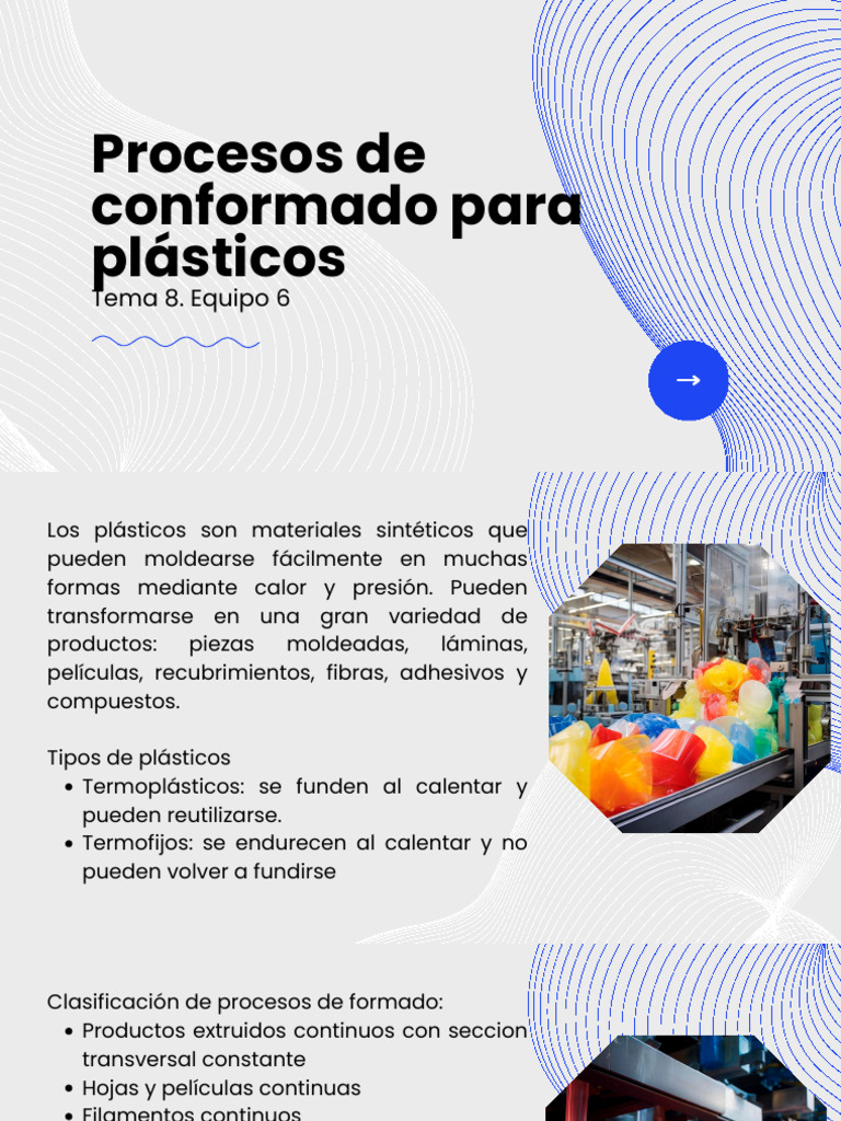 Proceso de Conformado para Plásticos | PDF | Extrusión | Espuma