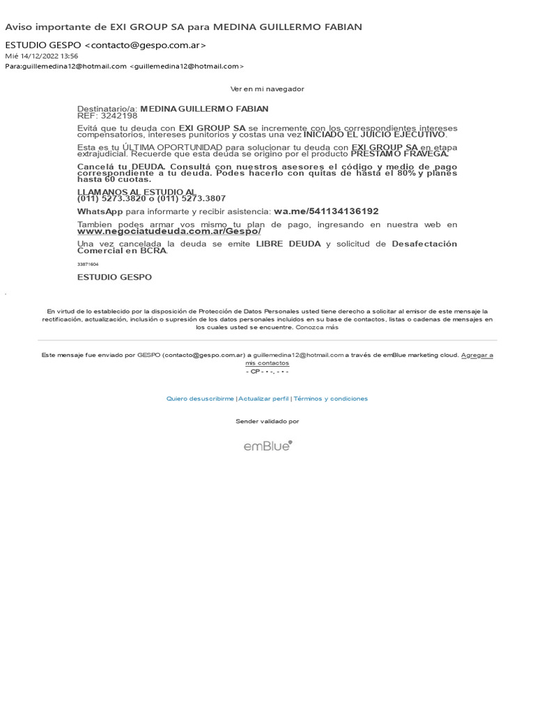 Exi Group | PDF