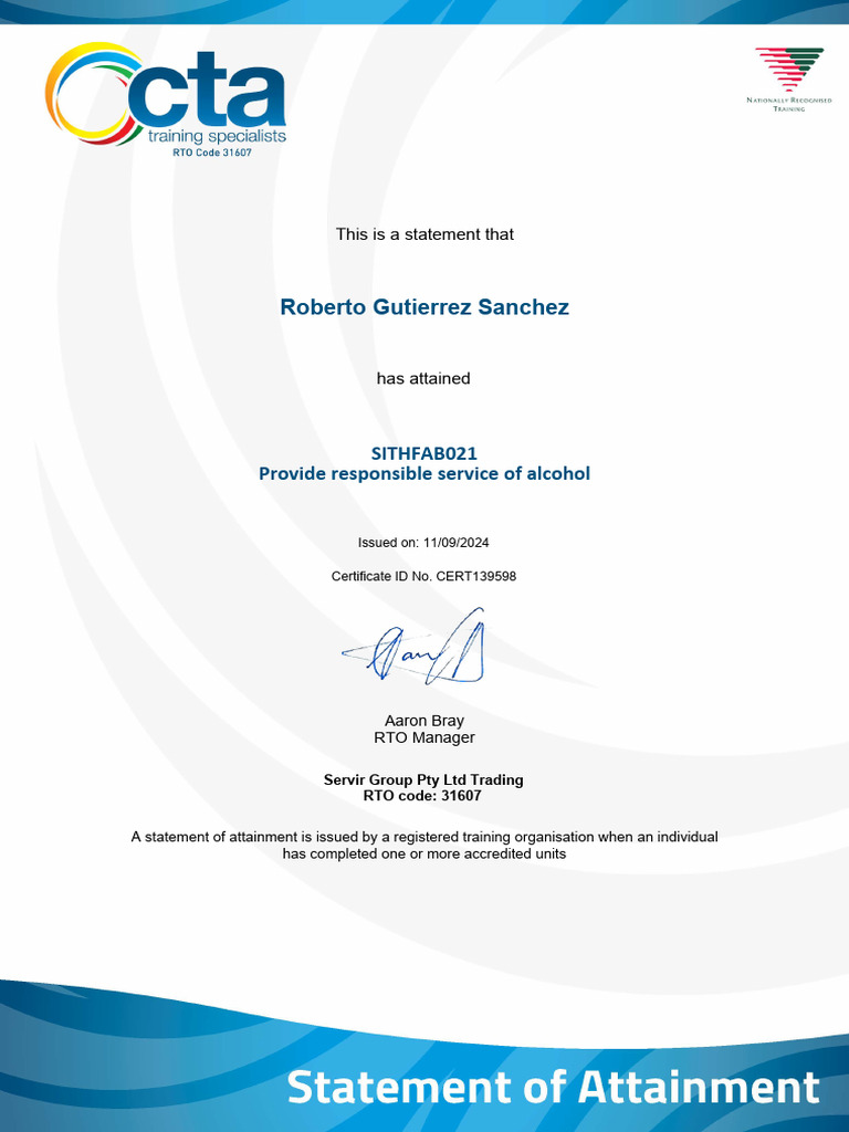 Roberto Gutierrez RSA | PDF