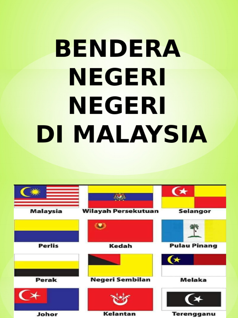 Power Point Bendera Negeri | PDF