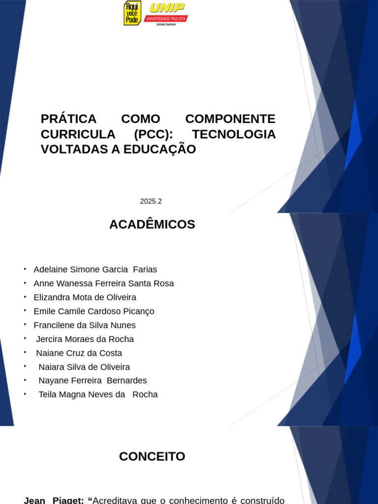 Pr_tica Como Componente Curricula (Pcc) | PDF
