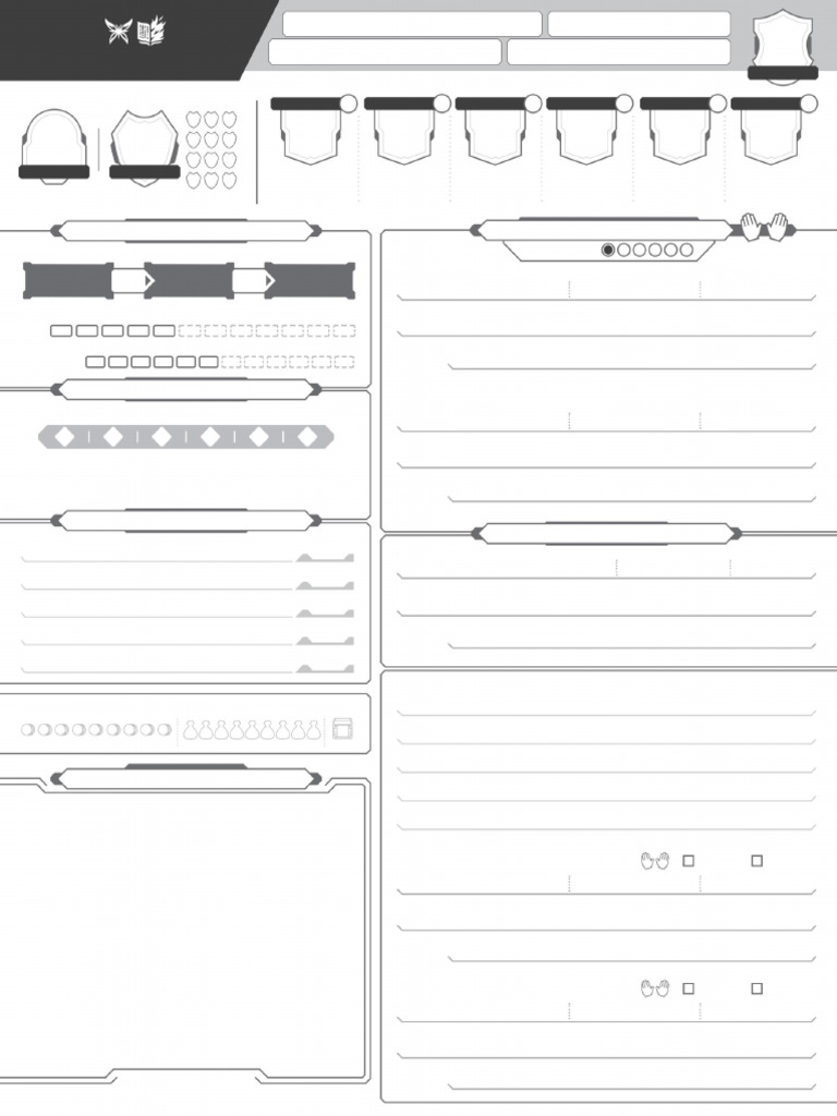 Character Sheets and Guides Daggerheart May212025 (1) | PDF
