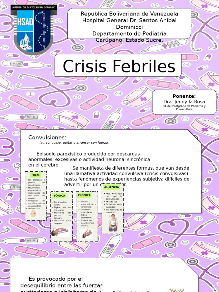 Crisis Febriles en Niños: Diagnóstico y Tratamiento | PDF ...