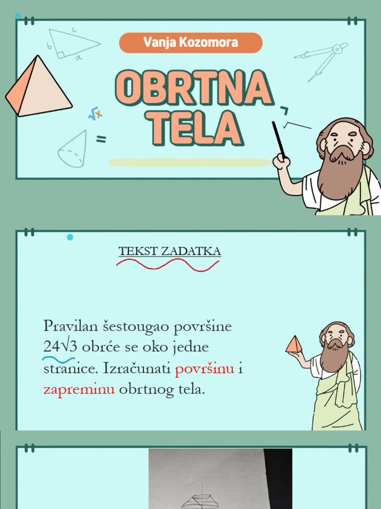 Obrtna Tela Vanja Kozomora R32 | PDF