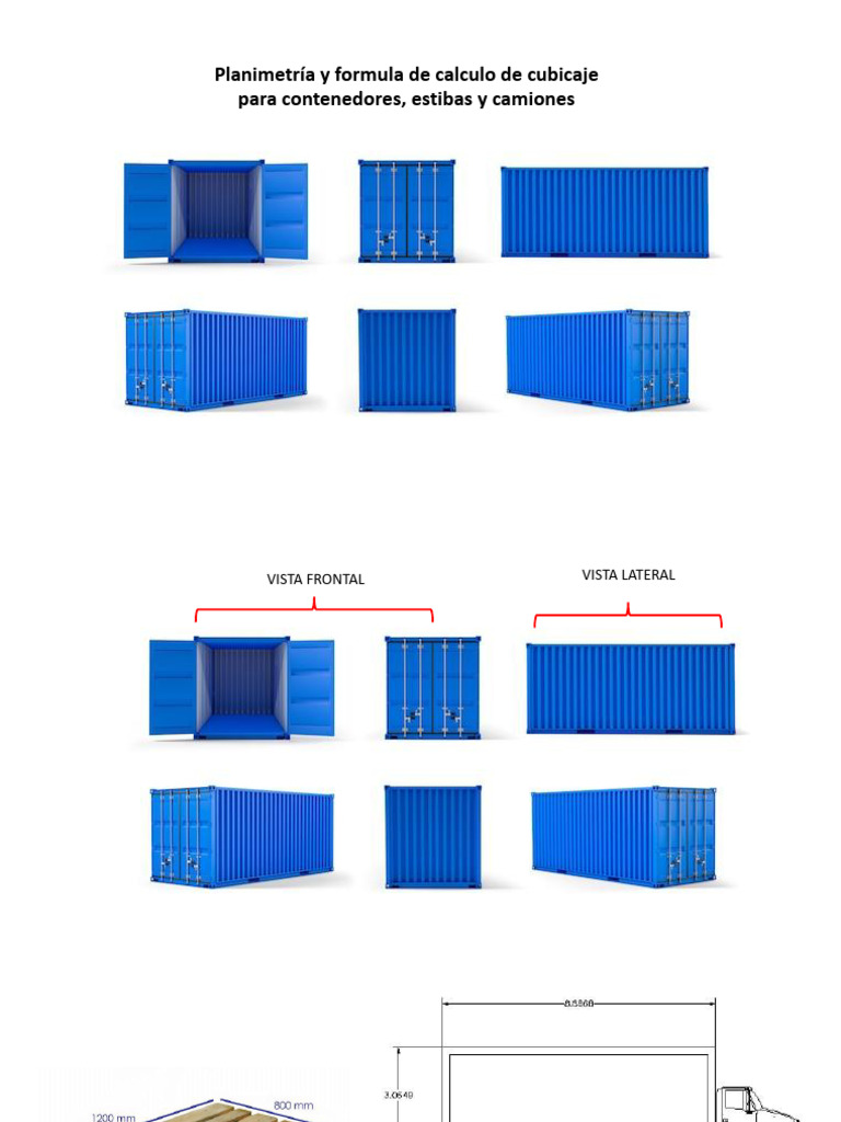 Calculo de Cubicaje Por Paredes DFI | PDF