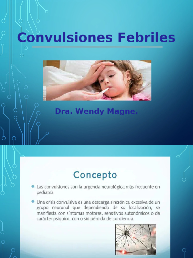 Convulsiones Febriles en Niños: Guía Esencial | PDF
