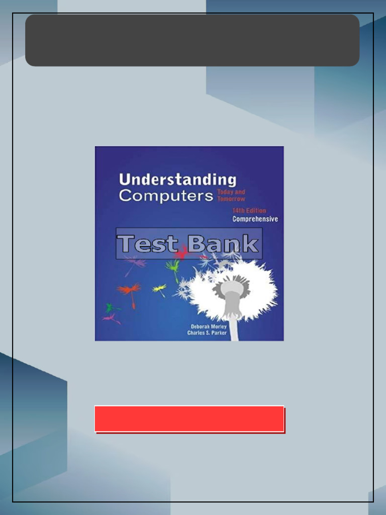 Understanding Computers Today and Tomorrow Comprehensive 14th Edition ...