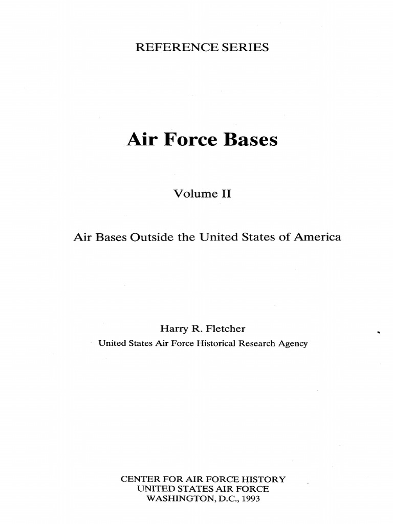 Air Force Bases Outside The US | PDF