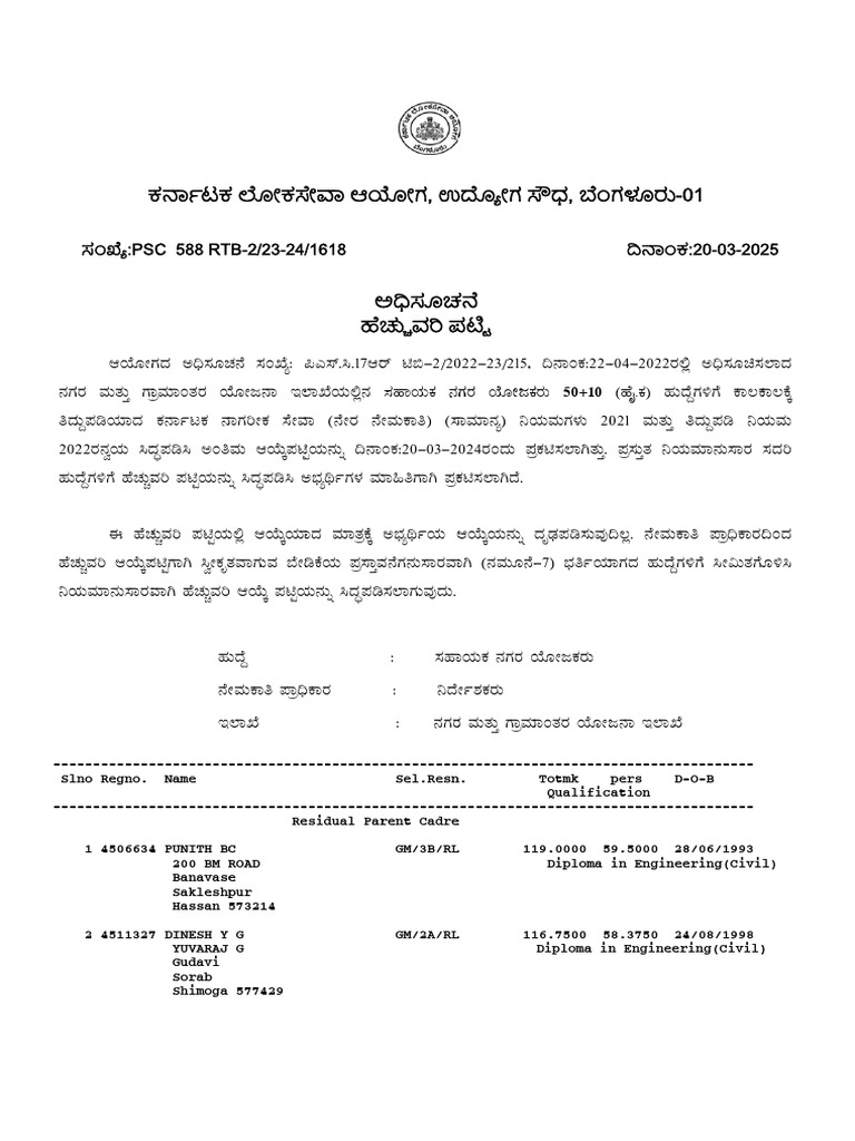 Addl. List Atp | PDF