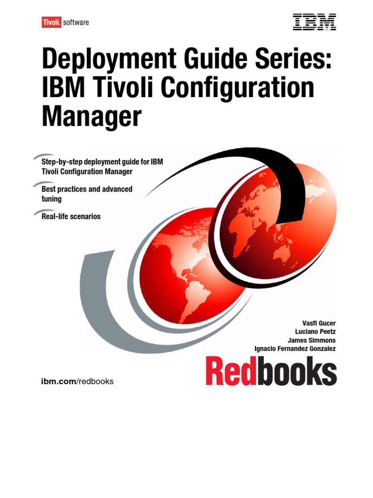 Deployment Guide Series IBM Tivoli Configuration Manager Sg246454 | PDF | Computer Network ...