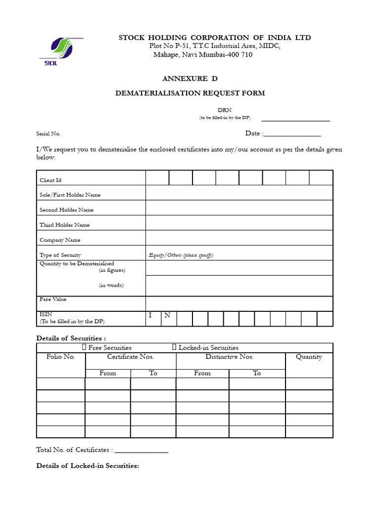 annex-d | PDF | Securities (Finance) | Equity Securities