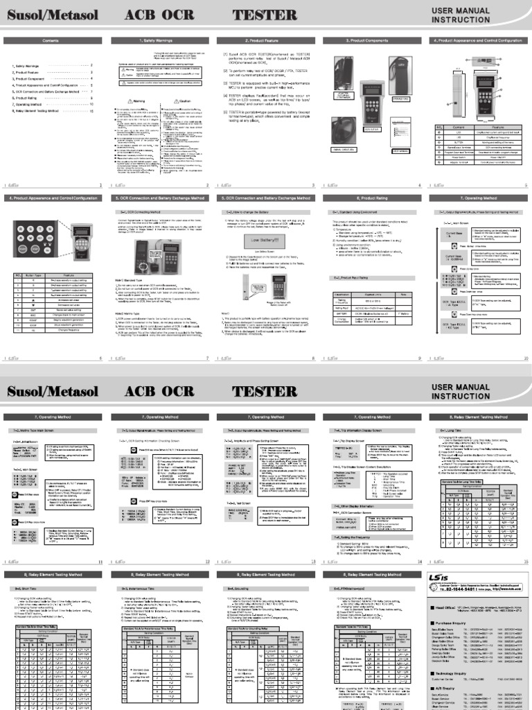 ACB-OCR-tester Manual en 201909 | PDF