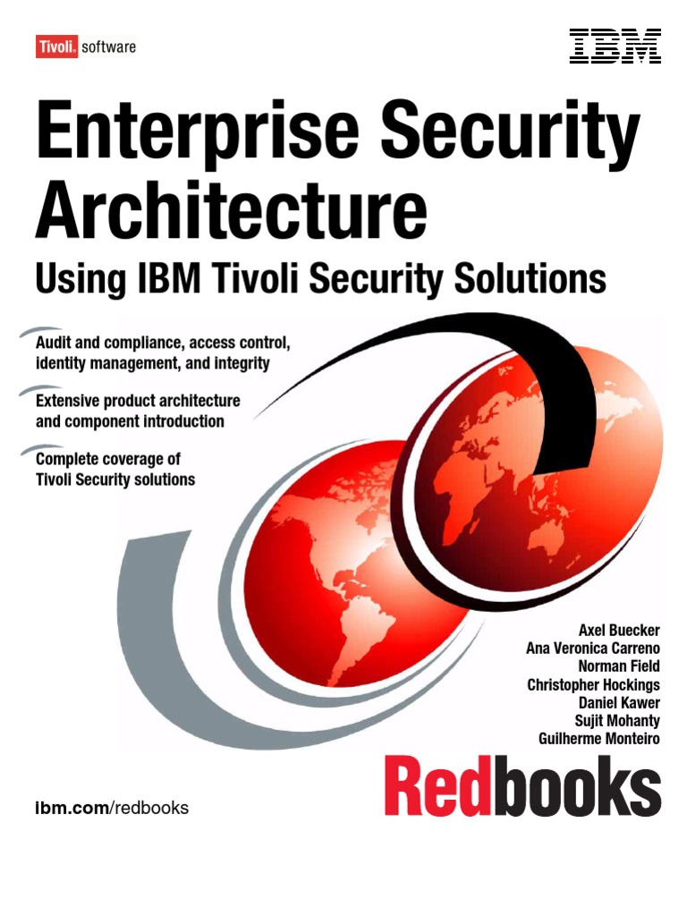 Enterprise Security Architecture Using IBM Tivoli Security Solutions Sg246014 | PDF | System ...