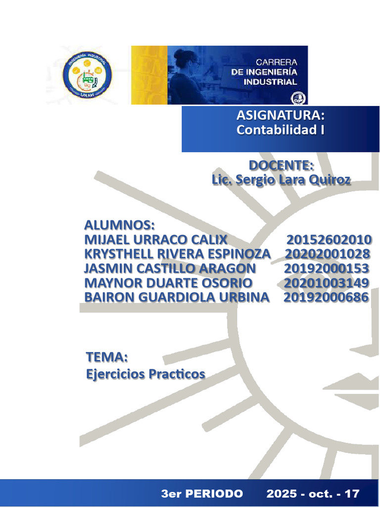 Contabilidad I | PDF